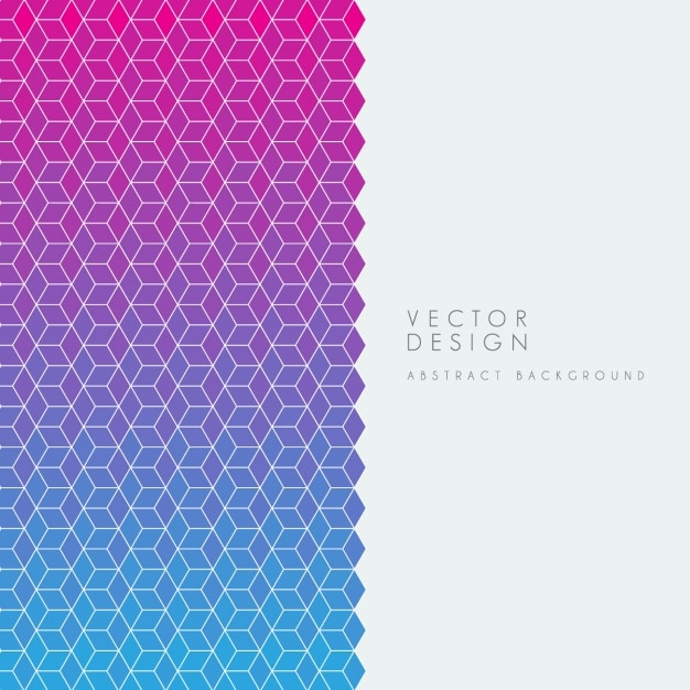 Vibrant Geometric Pattern with Hexagonal Gradients | Jiffy Designs