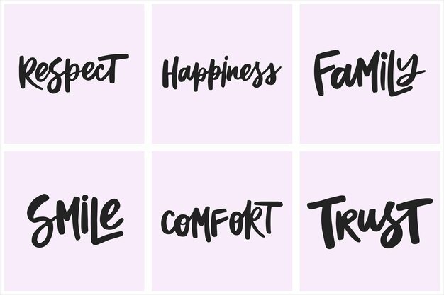 Inspirational Hand-Lettered Words on Pastel Background | Jiffy Designs