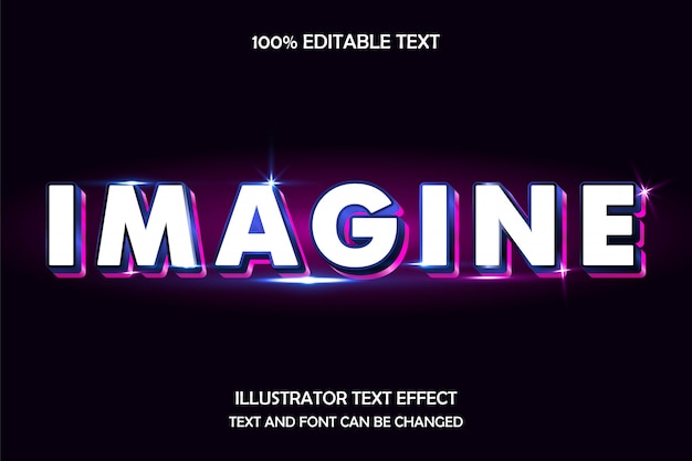 Vibrant Neon Text with Sparkling Highlights and Gradients | Jiffy Designs