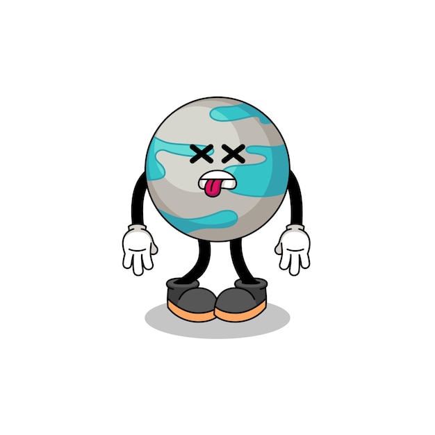 Quirky Cartoon Character with Funny Facial Expression | Jiffy Designs