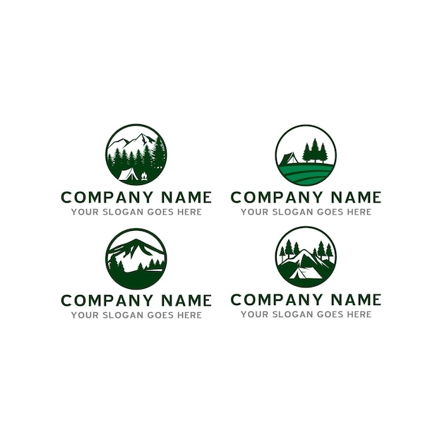 Versatile Nature-Inspired Logos for Outdoor Brands and Businesses ...