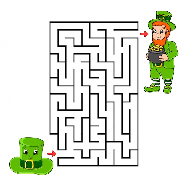 Leprechaun's Tricky Maze Adventure | Jiffy Designs