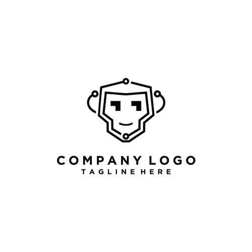 Monkey Head Network, Internet Monkey Head, Tech Monkey Head | Jiffy Designs