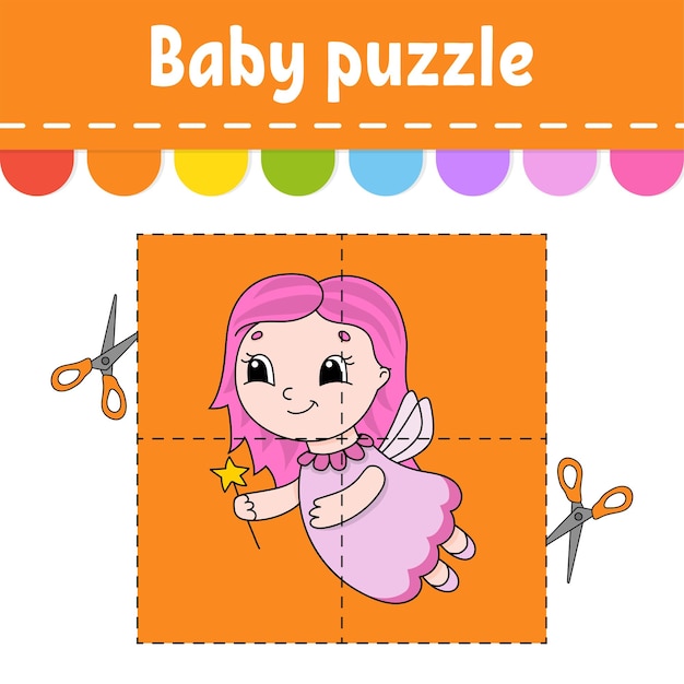 Adorable Baby Puzzle with Cheerful Character | Jiffy Designs