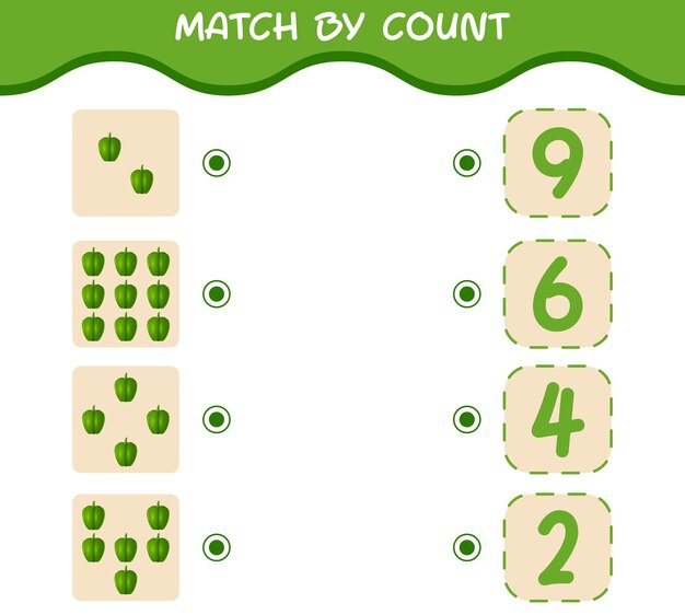 Counting Apples: A Matching Game for Young Learners | Jiffy Designs