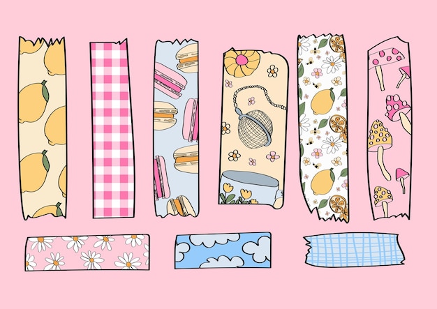 Whimsical Patterns and Shapes in Vibrant Colors and Textures | Jiffy ...