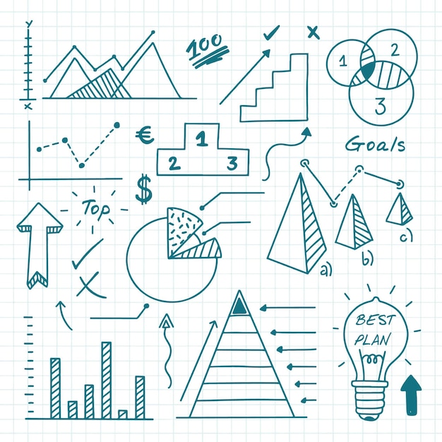 Comprehensive Collection of Analytical Graphic Elements | Jiffy Designs