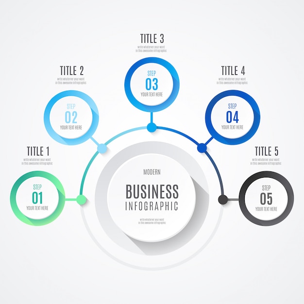 Interconnected Business Insights: A Visually Engaging Infographic ...