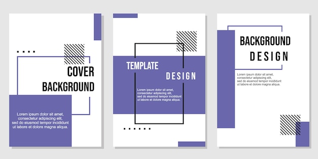 Geometric Minimalist Templates for Versatile Designs | Jiffy Designs