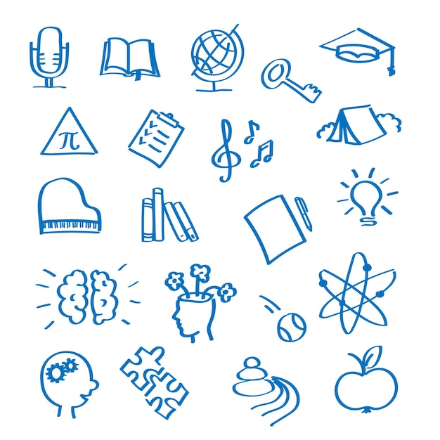 Diverse Collection of Educational and Academic Icons | Jiffy Designs
