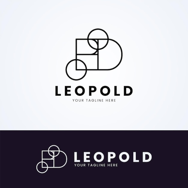 Geometric Interlocking Circles Logo with Minimalist Wordmark | Jiffy ...