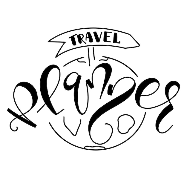 Captivating Travel Adventure Lettering Design | Jiffy Designs