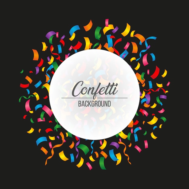 Vibrant Confetti Burst with Circular Logo Design | Jiffy Designs