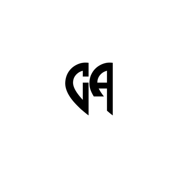 Sleek and Stylish Monogram: Versatile GA Logo Design | Jiffy Designs