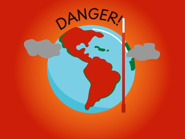 Danger Looming Across the Globe: A Powerful Illustration | Jiffy Designs