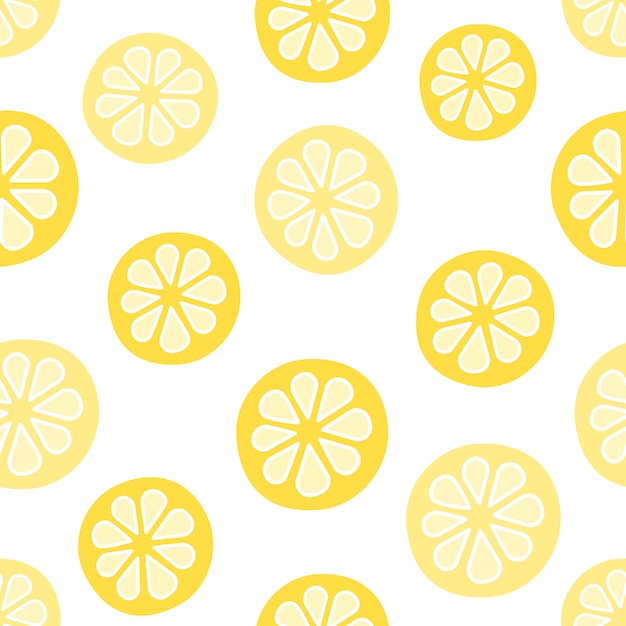 Vibrant Lemon Slice Pattern | Jiffy Designs