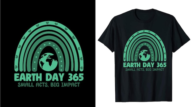 Earth Day 365: Small Acts, Big Impact - Concentric Rings Design | Jiffy ...