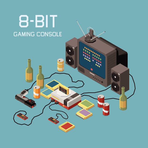 Nostalgic 8-Bit Gaming Console Brings Retro Fun to Life | Jiffy Designs