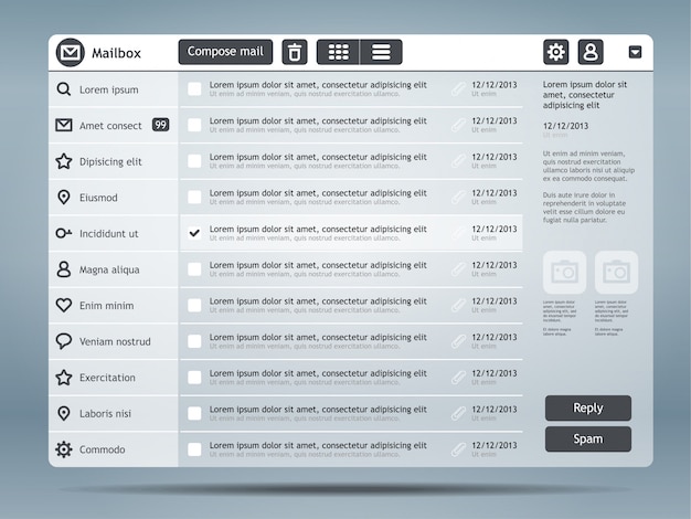 Elegant Email Interface with Seamless Functionality | Jiffy Designs