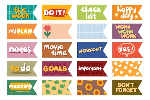 Vibrant Motivational Banners: Inspiring Reminders for Productivity ...