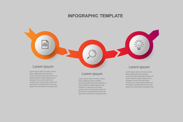 Vibrant Infographic Design with Interconnected Shapes and Icons | Jiffy ...