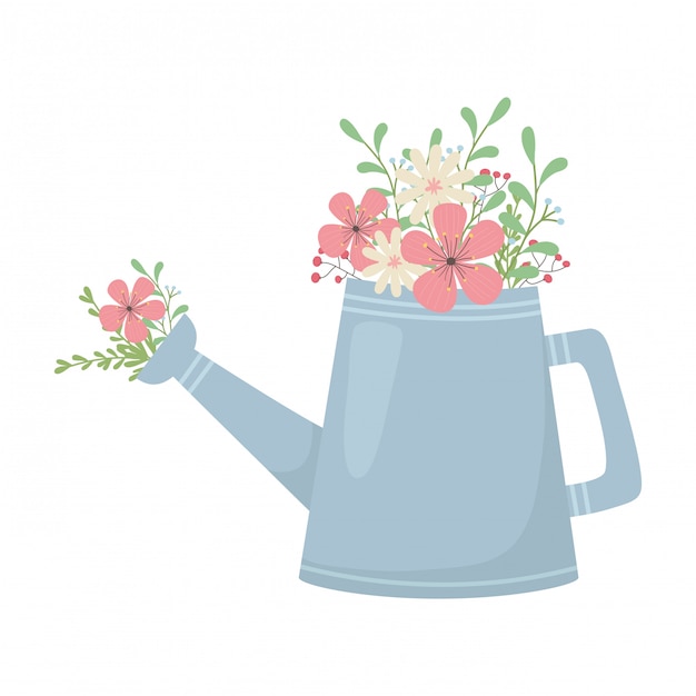 Vibrant Floral Bouquet in Watering Can | Jiffy Designs