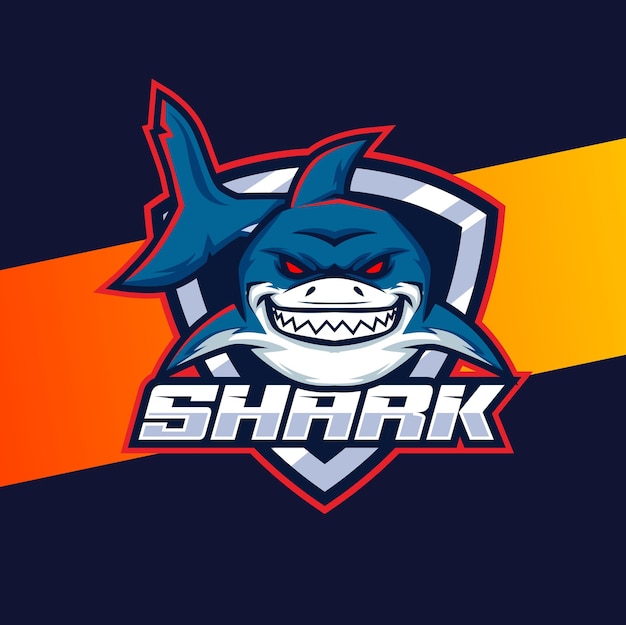 Fierce Shark Mascot Logo for Sports Teams and Brands | Jiffy Designs