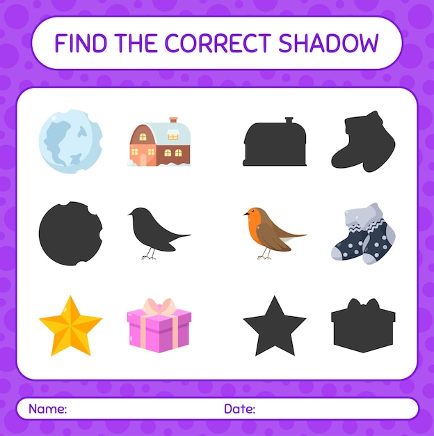 Matching Shadows: Discover the Correct Silhouettes | Jiffy Designs