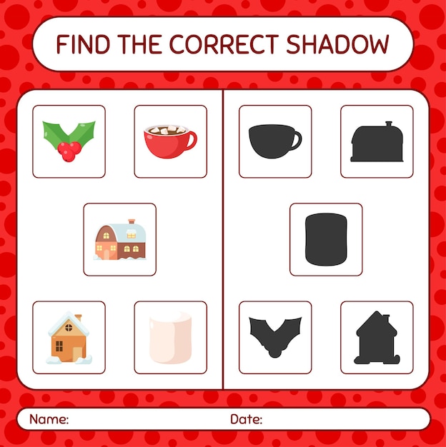 Spot the Matching Silhouettes in this Playful Find the Shadow Game ...