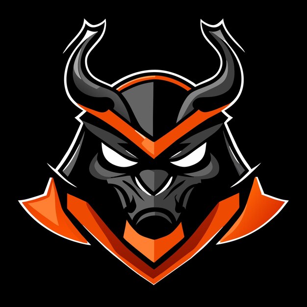 Fierce Samurai Warrior Mask with Intimidating Horns | Jiffy Designs