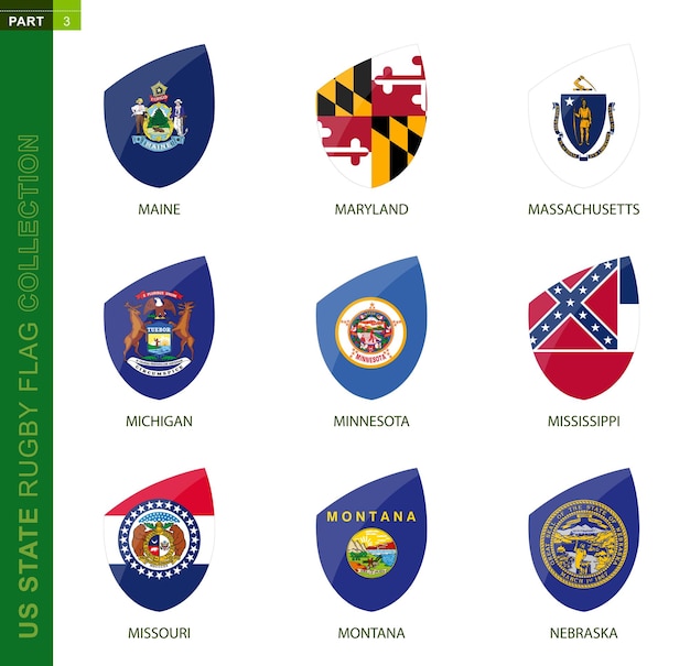 Vibrant Collection of U.S. State Emblems and Insignias | Jiffy Designs