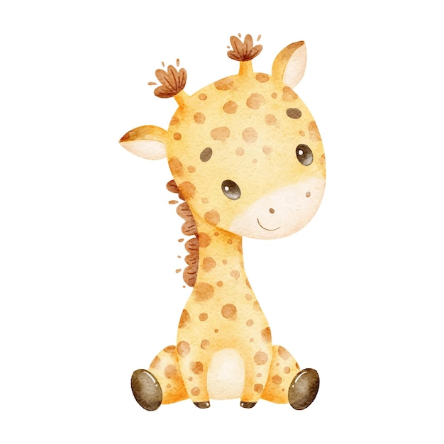 Adorable Giraffe with Polka Dot Pattern | Jiffy Designs