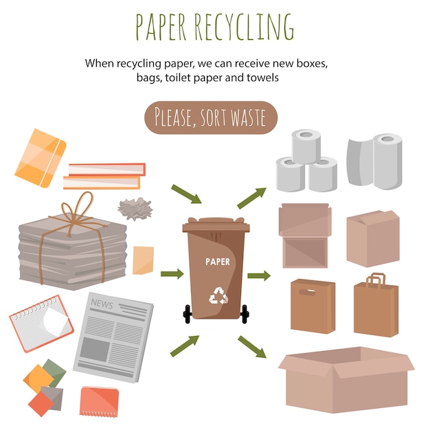Recycling Paper Products: Reusing and Repurposing for a Greener Future ...