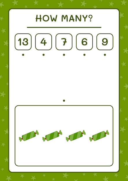 Counting Candies: A Fun Visual Puzzle | Jiffy Designs