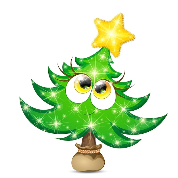 Whimsical Evergreen Tree with Twinkling Star Topper | Jiffy Designs