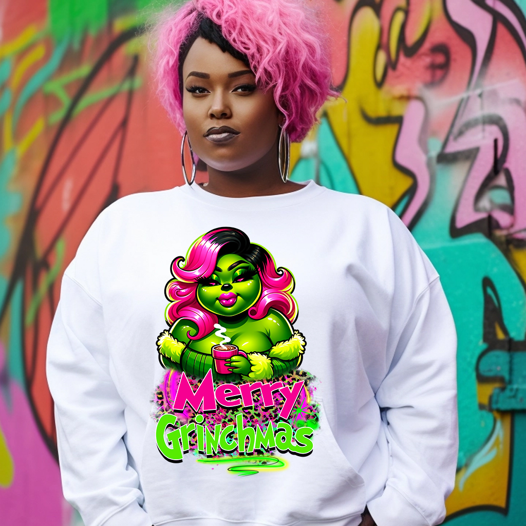 Merry Grinchmas Christmas PNG | Jiffy Designs