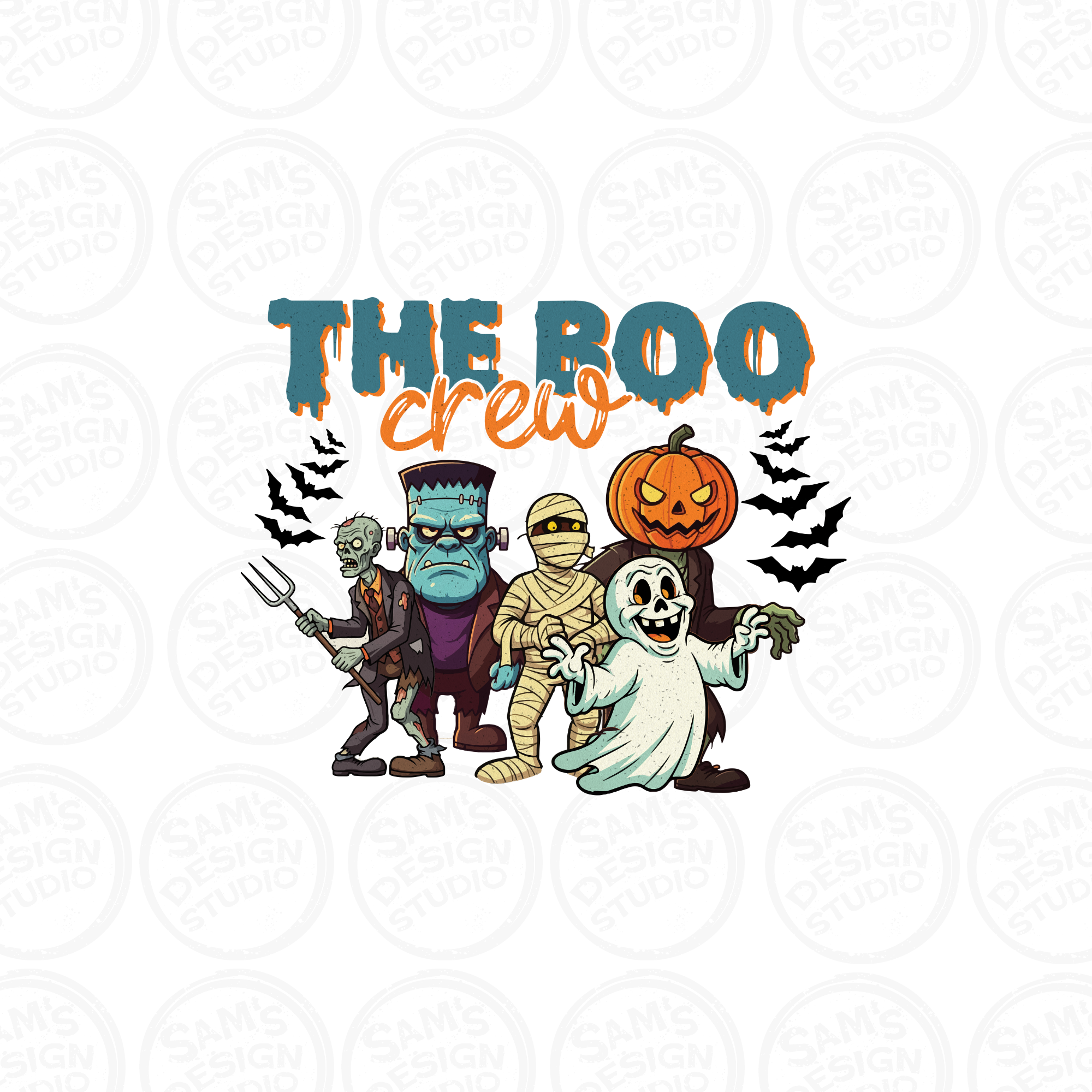 Halloween png , The Boo Crew | Jiffy Designs