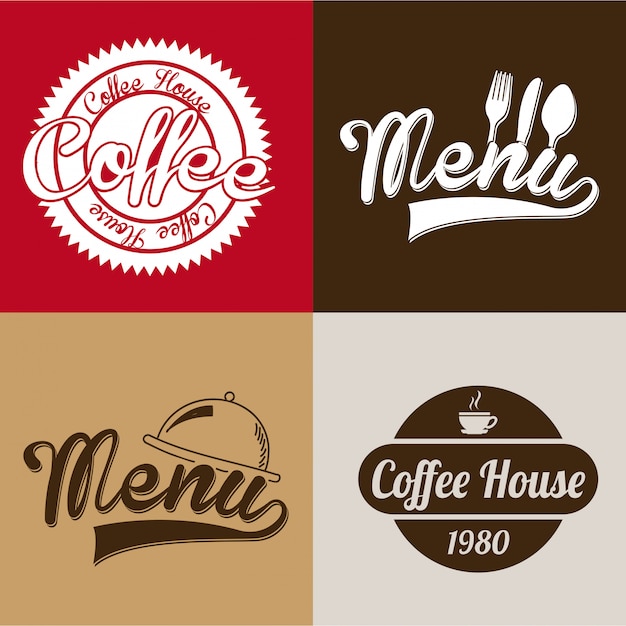 Vintage-Inspired Menu Collection with Diverse Graphic Elements | Jiffy ...