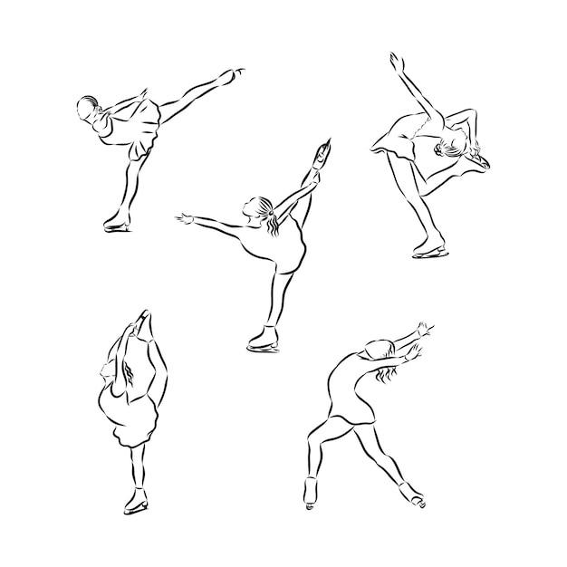 Vibrant Collection of Expressive Dancer Silhouettes | Jiffy Designs