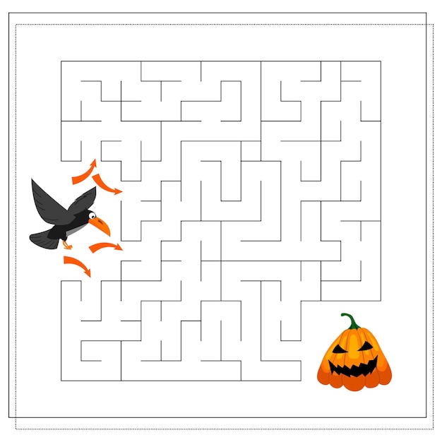 Spooky Maze Adventure: Navigate the Haunting Pathways | Jiffy Designs