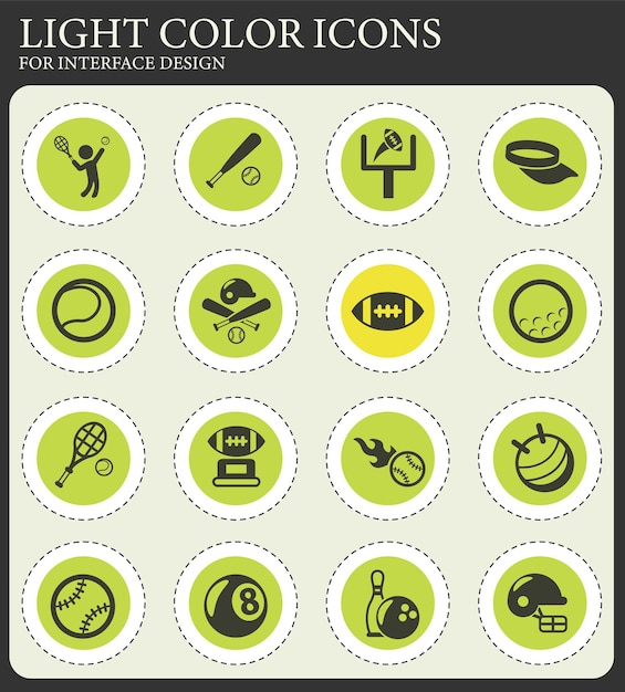 Vibrant Light Color Icons for Diverse Interface Design Elements | Jiffy ...