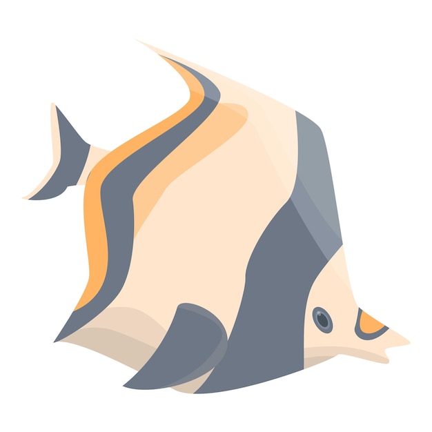 Vibrant Geometric Angelfish Illustration | Jiffy Designs