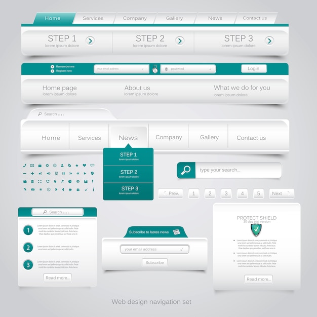 Sleek and Intuitive Step-by-Step UI Design Template | Jiffy Designs
