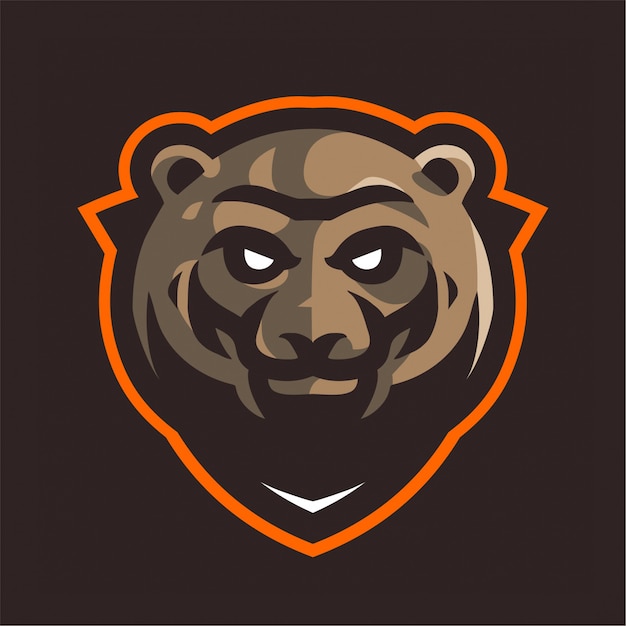 Fierce and Formidable Bear Mascot Logo | Jiffy Designs