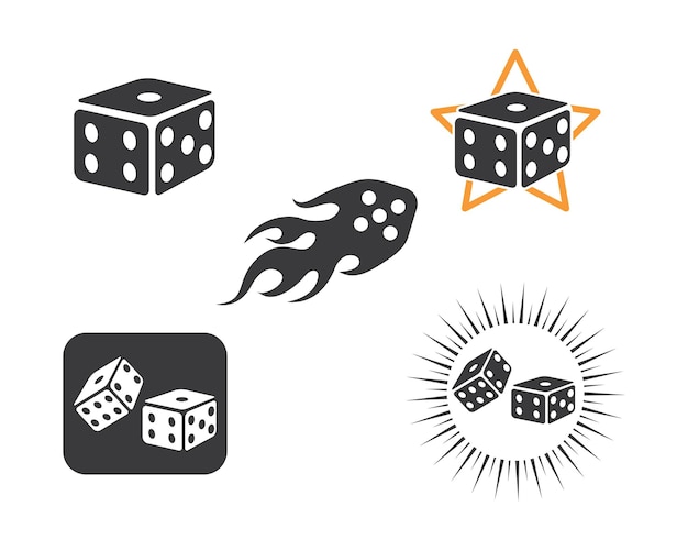 Captivating Collection of Playful Dice and Vibrant Symbols | Jiffy Designs