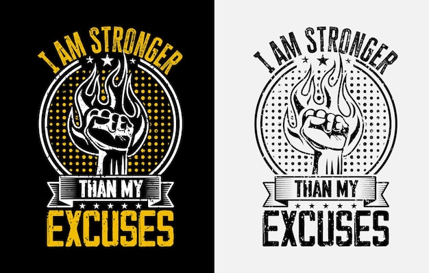 Powerful Motivational Artwork with Fiery Fist and Inspiring Text ...