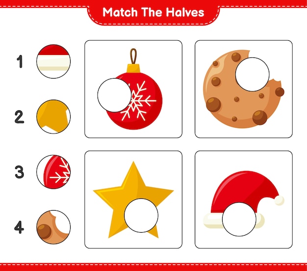 Festive Ornaments and Shapes in a Matching Game | Jiffy Designs