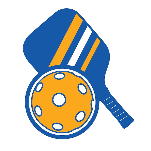 Vibrant Pickleball Paddle with Polka Dot Ball | Jiffy Designs