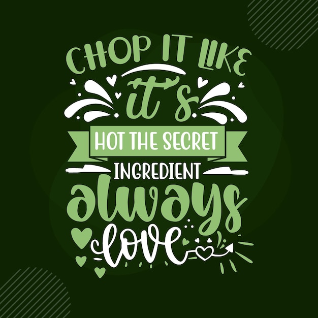 Vibrant Culinary Phrase with Whimsical Lettering and Flourishes | Jiffy ...