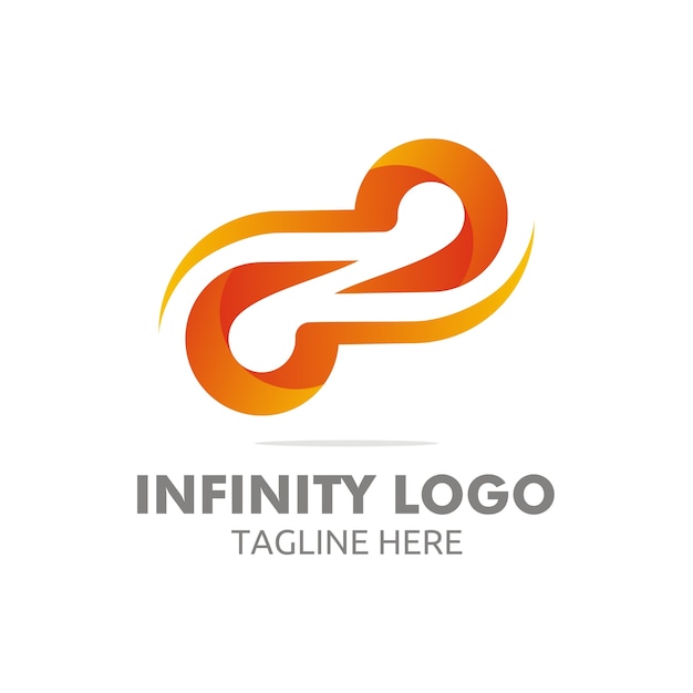 Vibrant Infinity Symbol with Flowing Curves and Gradients | Jiffy Designs